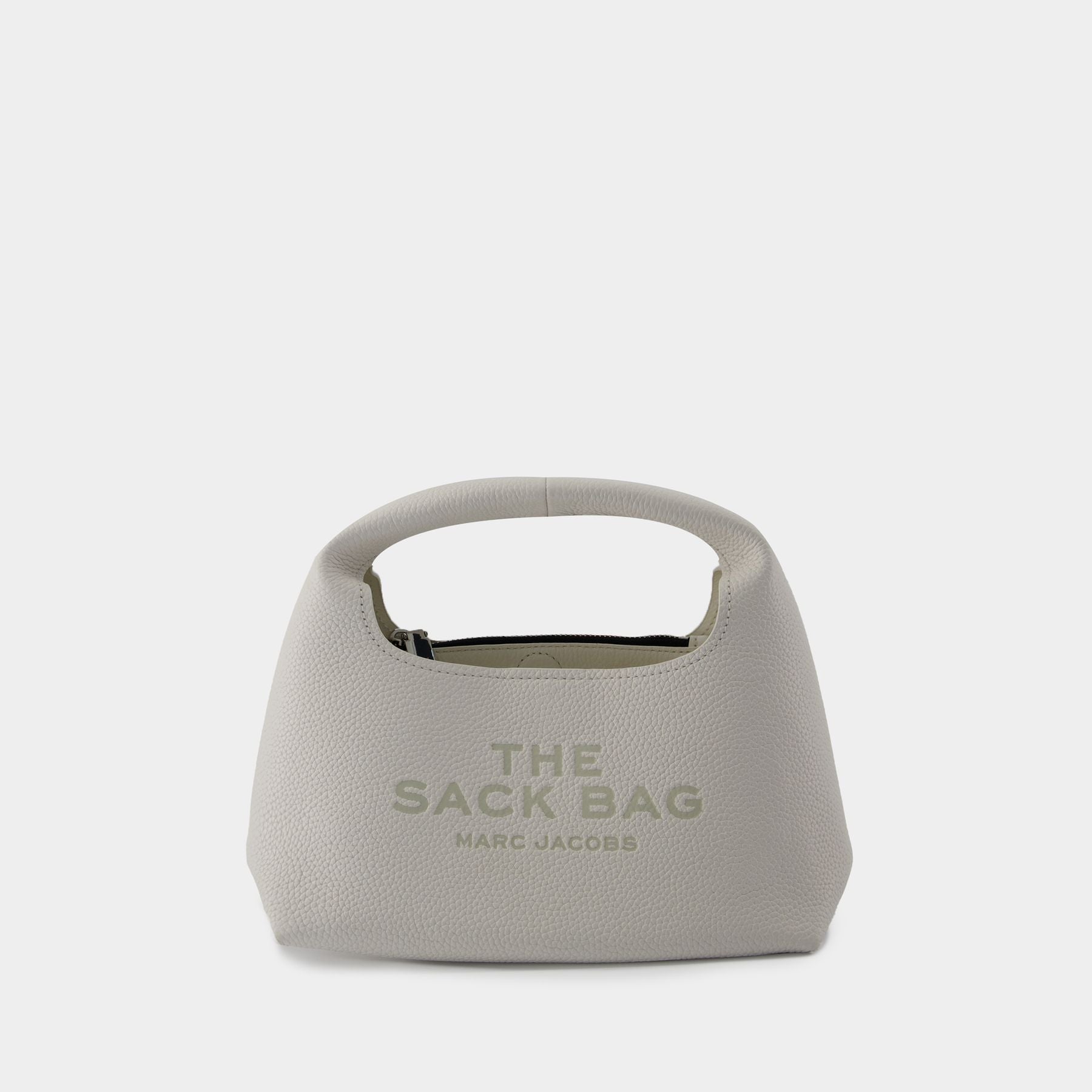 Sac À Main The Mini Sack - Marc Jacobs - Cuir - Blanc