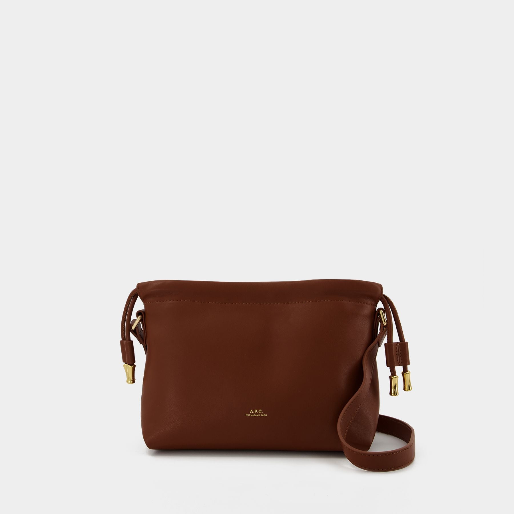 Sac Hobo Ninon Mini - A.P.C. - Synthétique - Noisette