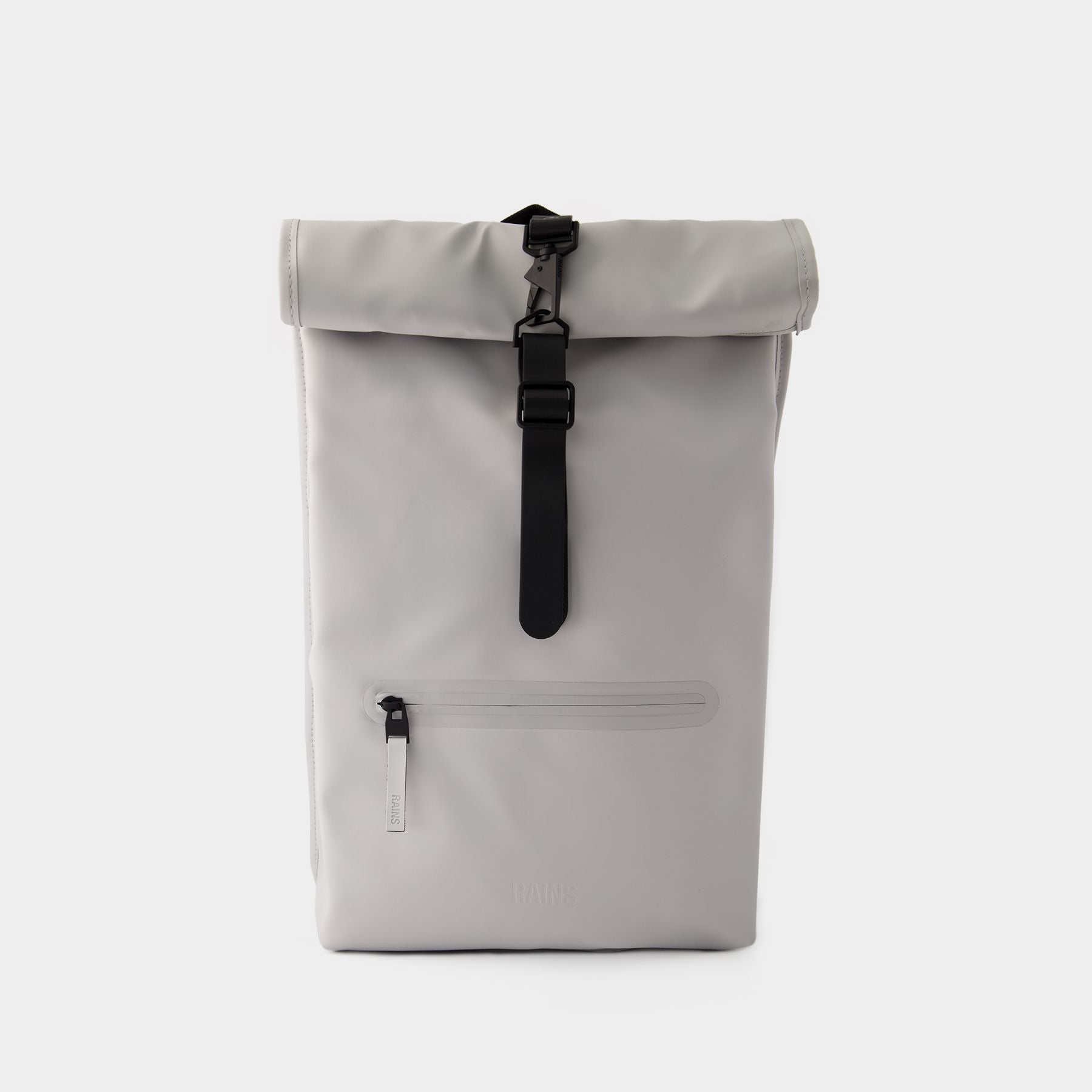Sac à dos Rolltop Rucksack - Rains - Synthétique - Gris