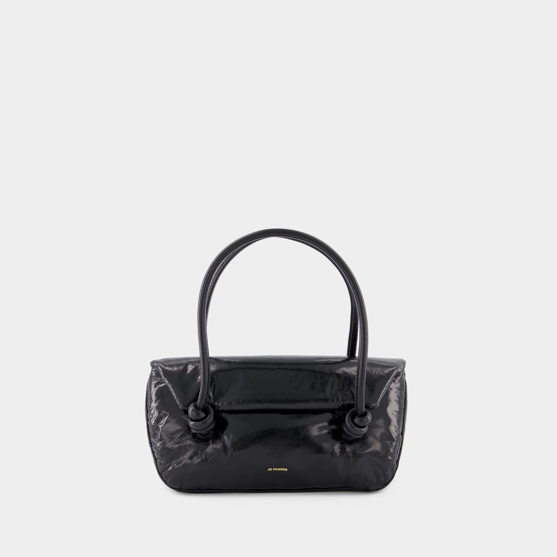 Sac Porté Épaule Knot Sm - Jil Sander - Cuir - Noir