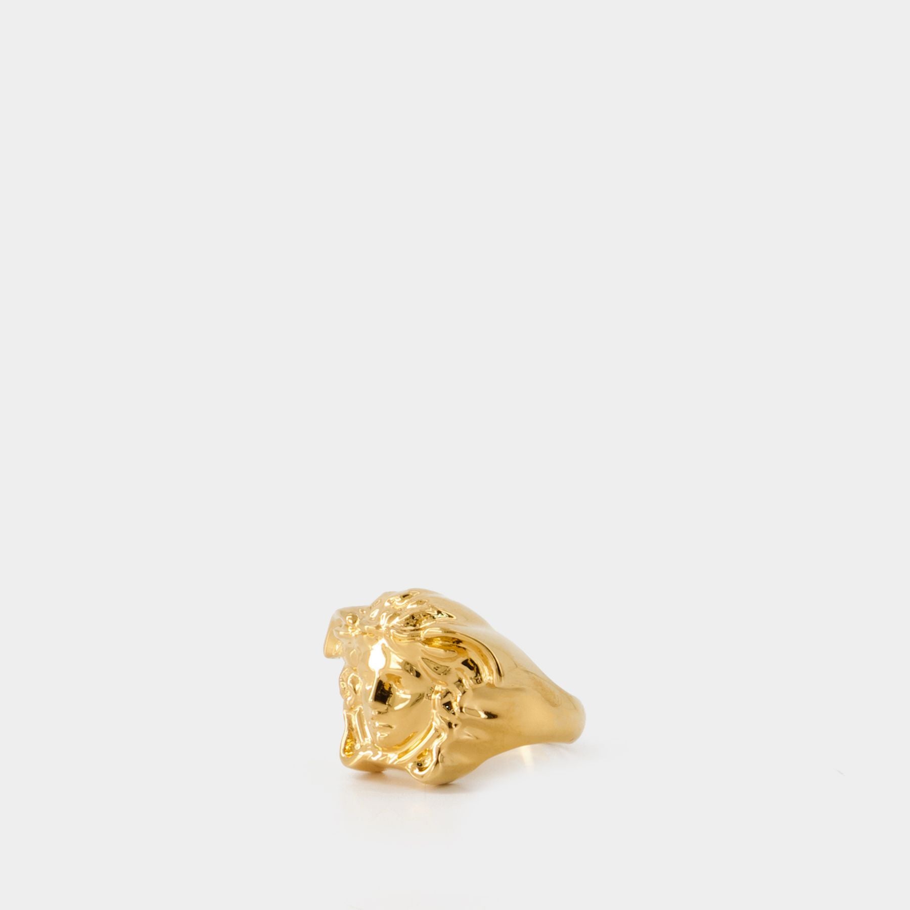 Bague Medusa - Versace - Métal - Doré